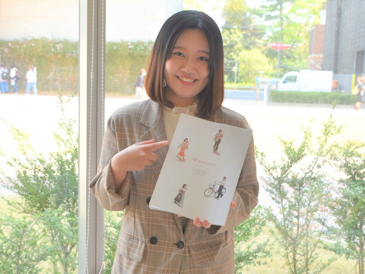 2024年度版 大学案内『WAYO GIRL』看護学科の表紙モデル学生インタビュー！ | 和洋女子大学
